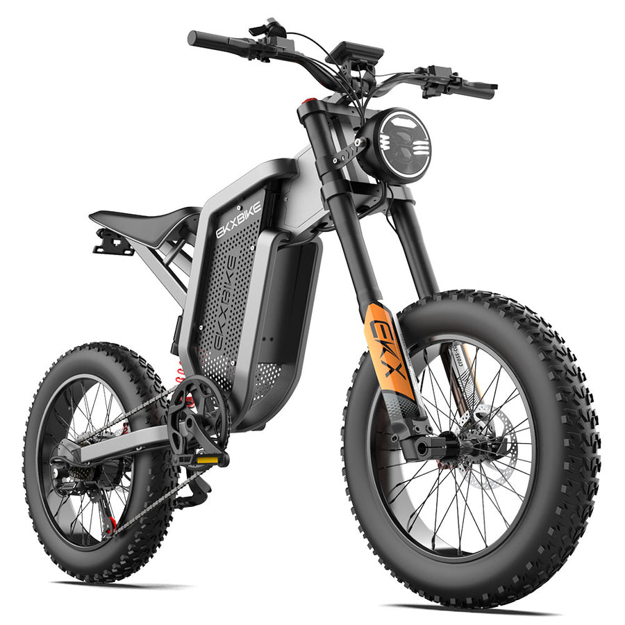 EKX X21 Adults Electric Bike 2000W 48V35AH 55km/h Samsung Battery Snow ...