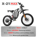 EKX X21 Max Electric Motorcycles 3000W Brushless Gearless Motors 60V30 ...